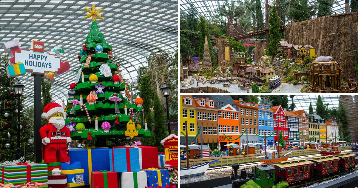 Gardens by the Bay Unveils New LEGO Festive Attractions as Part of the ...
