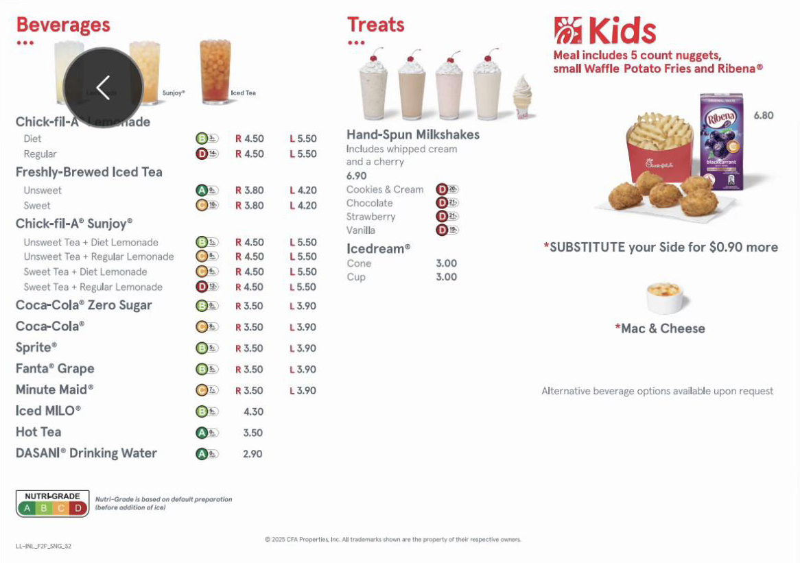 First Look at Chick-fil-A Singapore’s Menu Ahead of Its December 11 ...