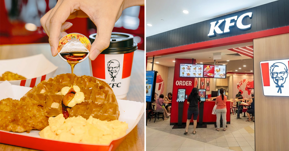 KFC Singapore Offers Chicken Wafflewich Value Meal for Just S$5.50 on ...
