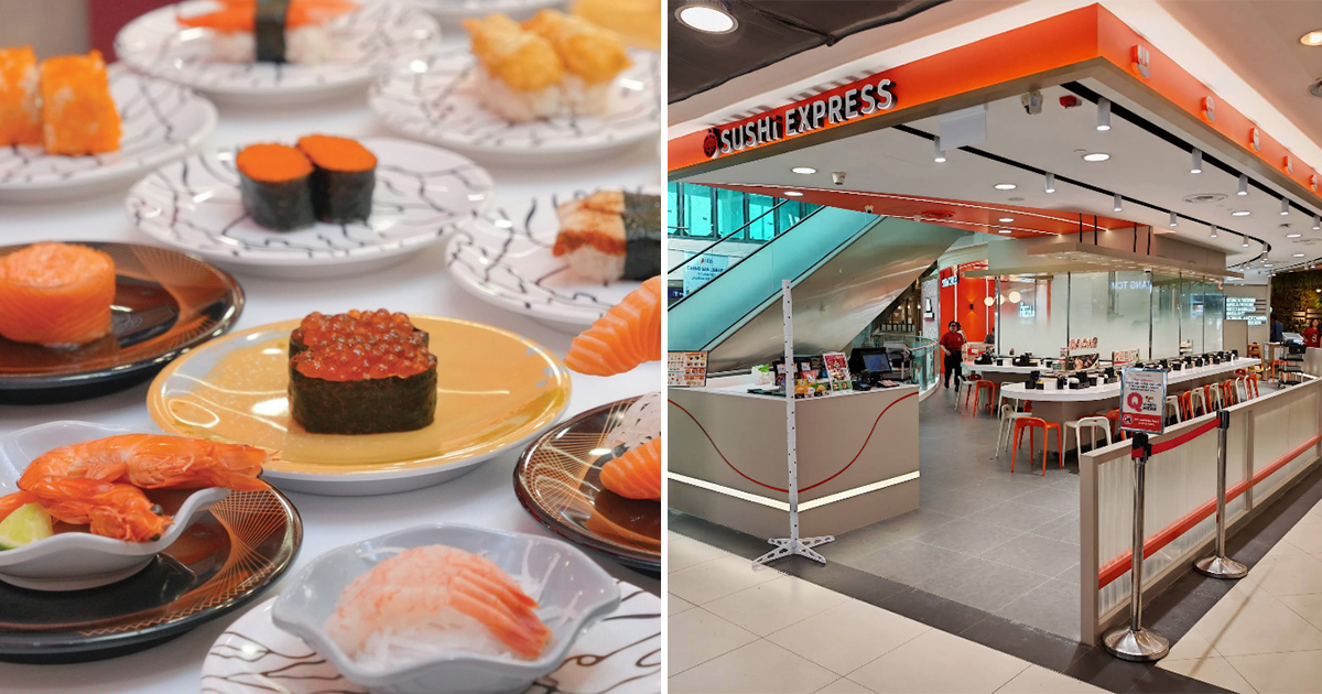 Sushi Express Hougang Mall Reopens With $1.50 All Plates Promotion For ...