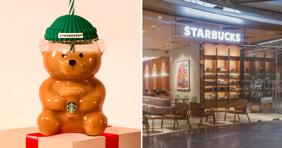 Starbucks Bearista Glass Cold Cup Launching in Singapore with Online ...