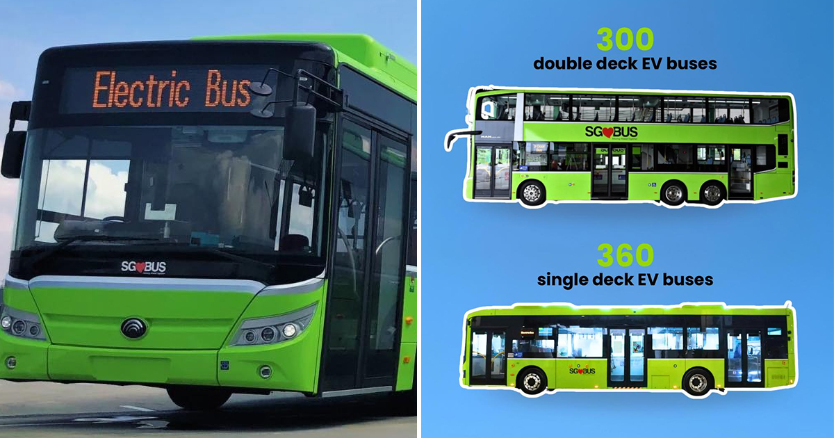 Singapore to Add 660 New Electric Buses from End-2026 as Part of Public ...