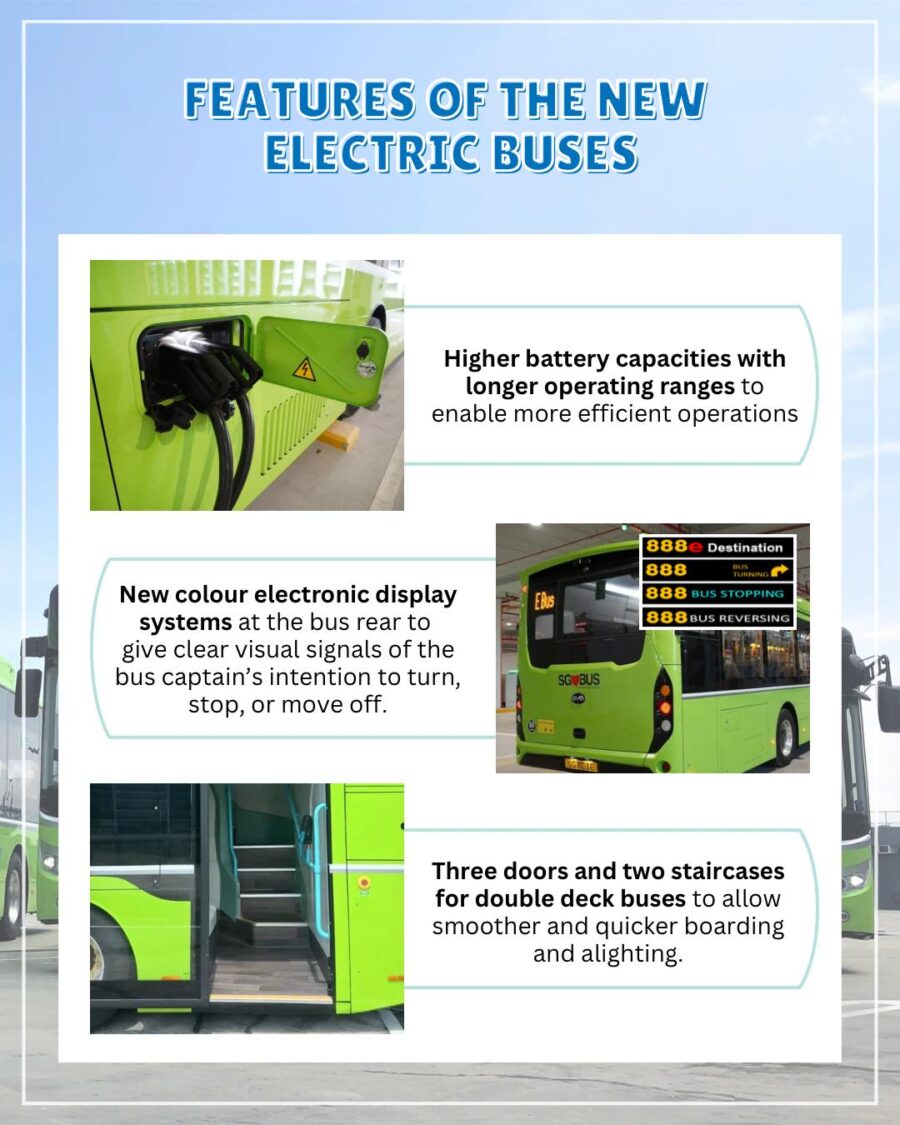 Singapore to Add 660 New Electric Buses from End-2026 as Part of Public ...