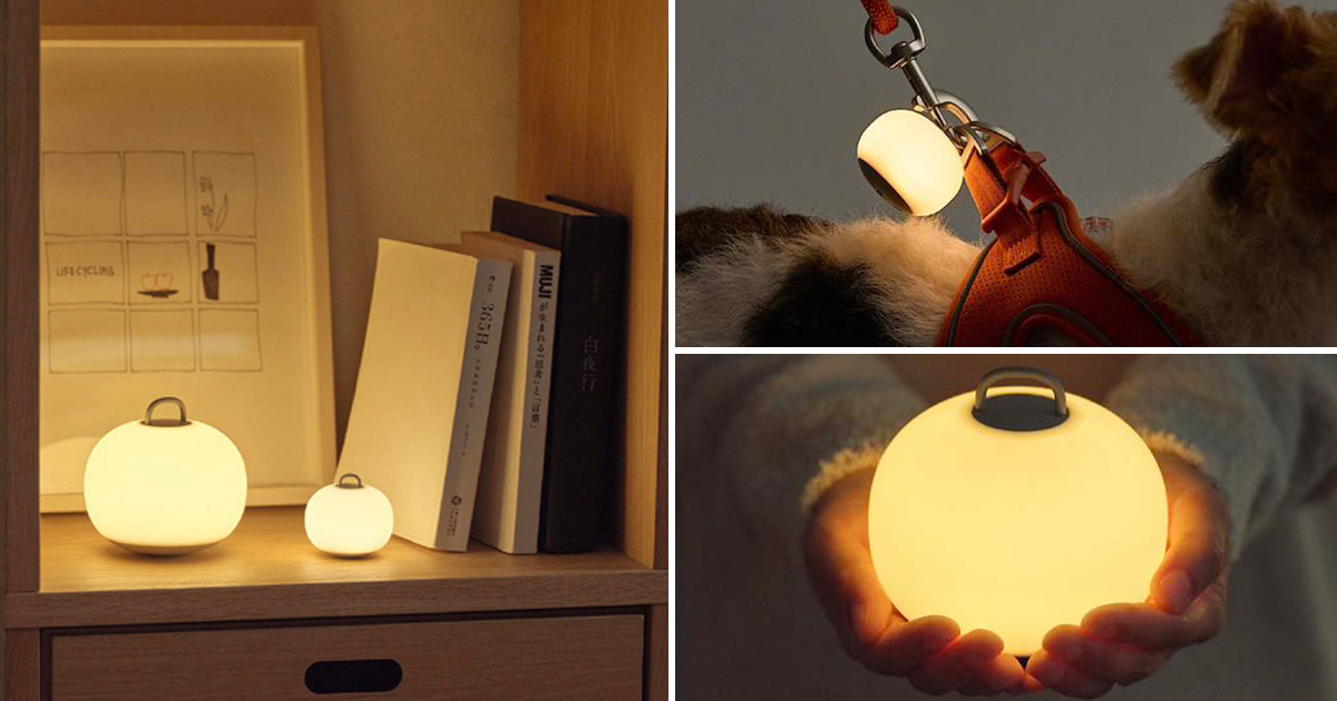 MUJI Singapore's New Rechargeable Table Lamps Bring Warm, Cordless ...