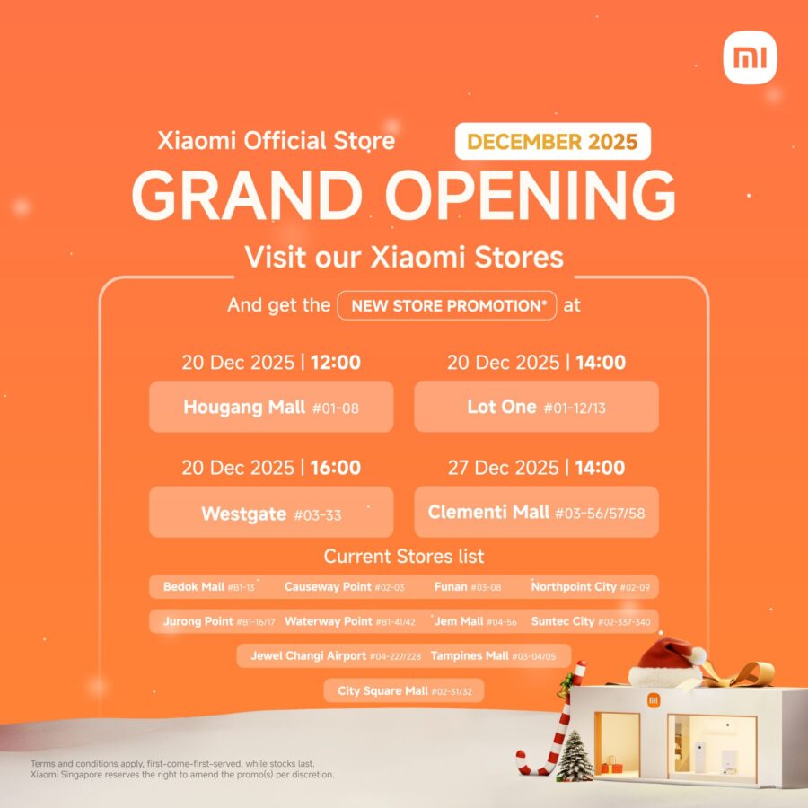 Xiaomi Opens Four New Stores in Singapore With Opening-Weekend Deals Up ...