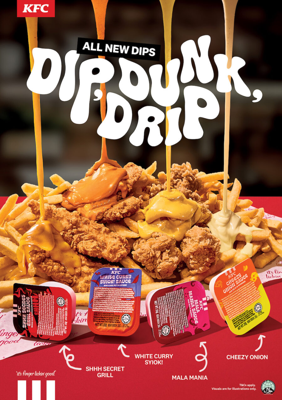 KFC Launches Four New Dipping Sauces Including Mala and White Curry for ...
