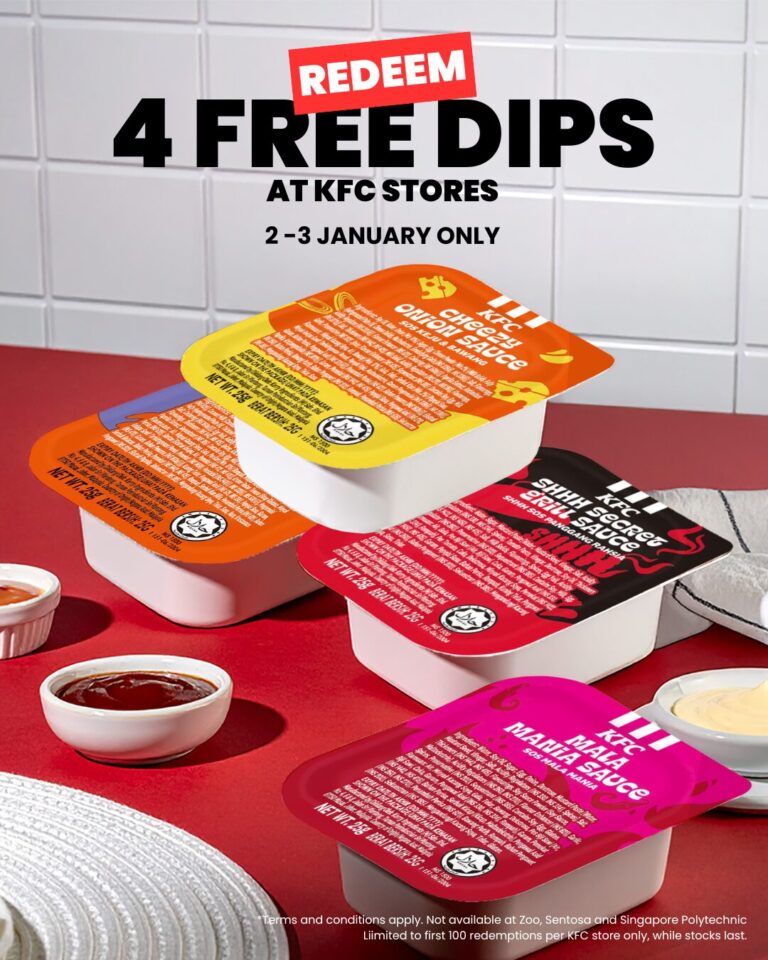 KFC Launches Four New Dipping Sauces Including Mala and White Curry for ...