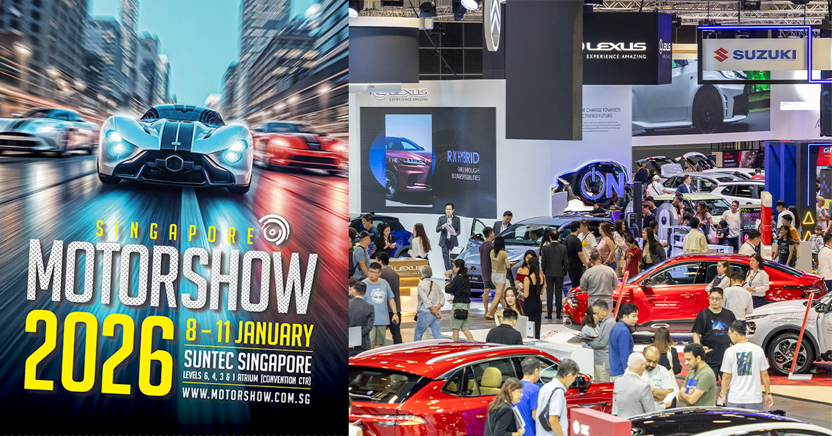 Singapore Motorshow 2026 Returns Bigger With 37 Automotive Brands ...