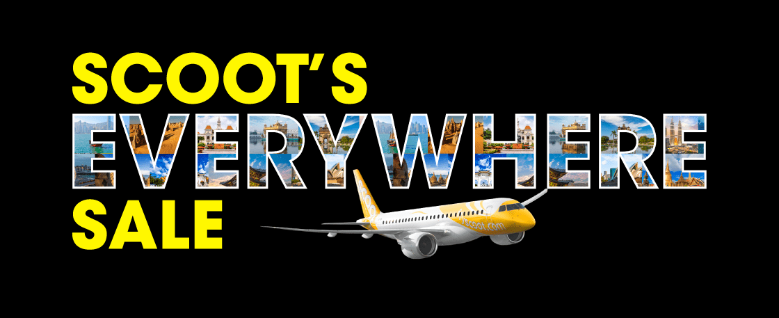 Scoot Launches Everywhere Sale With Flights From S$71 to Over 70 ...