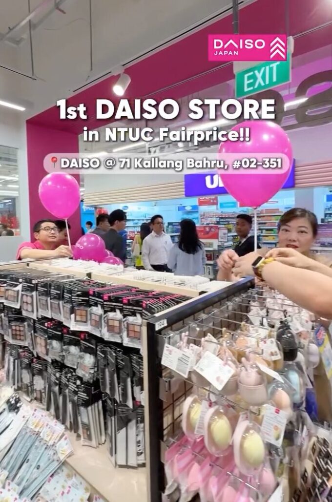 DAISO Singapore Opens Its First Store Inside an NTUC FairPrice at ...