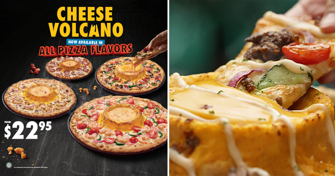 Domino’s Singapore Brings Back Cheese Volcano and Expands It Across All ...