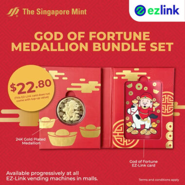 EZ-Link Launches God of Fortune Medallion Bundle Set for $22.80 at ...