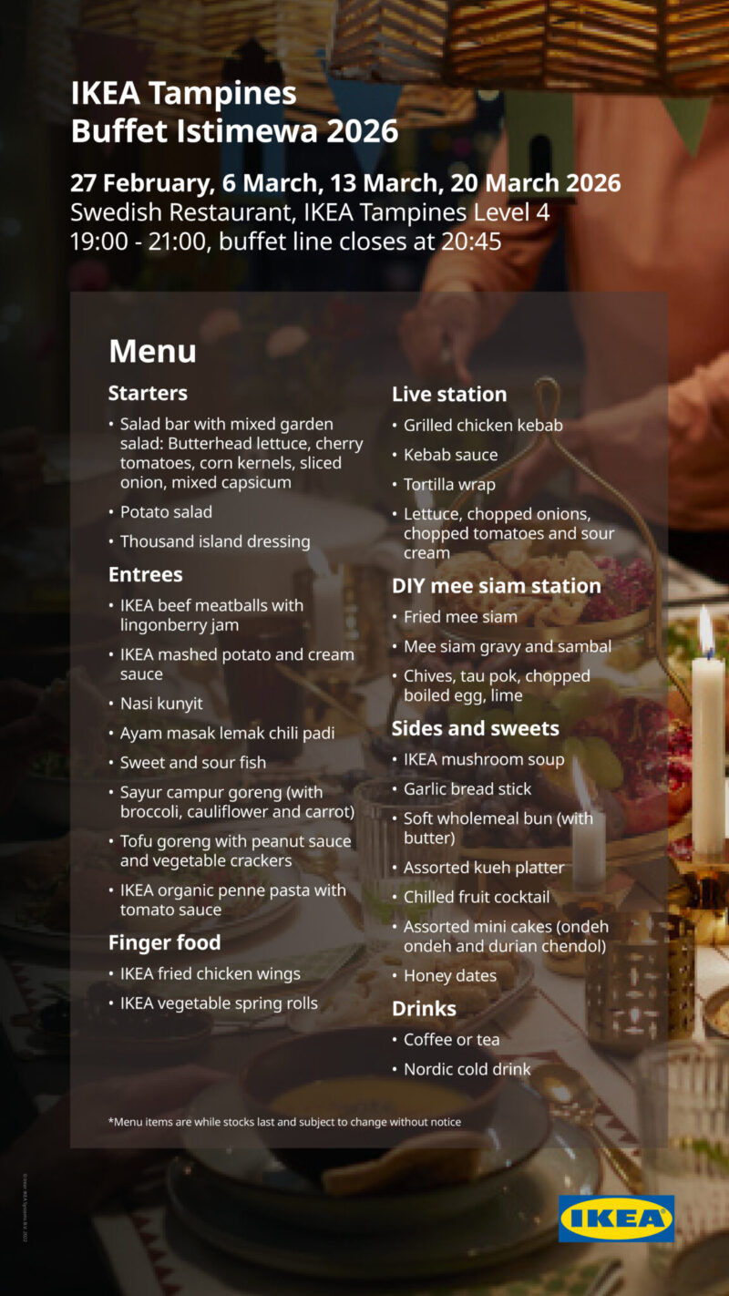 IKEA Singapore Serves Up Chinese New Year Festive Dishes and Istimewa ...