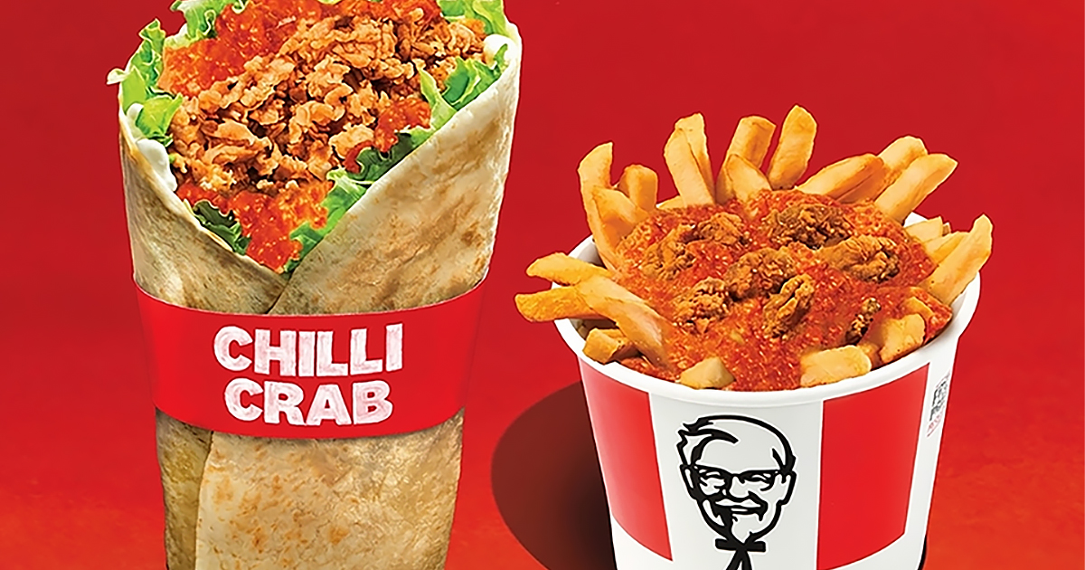 KFC Singapore Brings Back Chilli Crab Flavours with $6 Pockett and ...