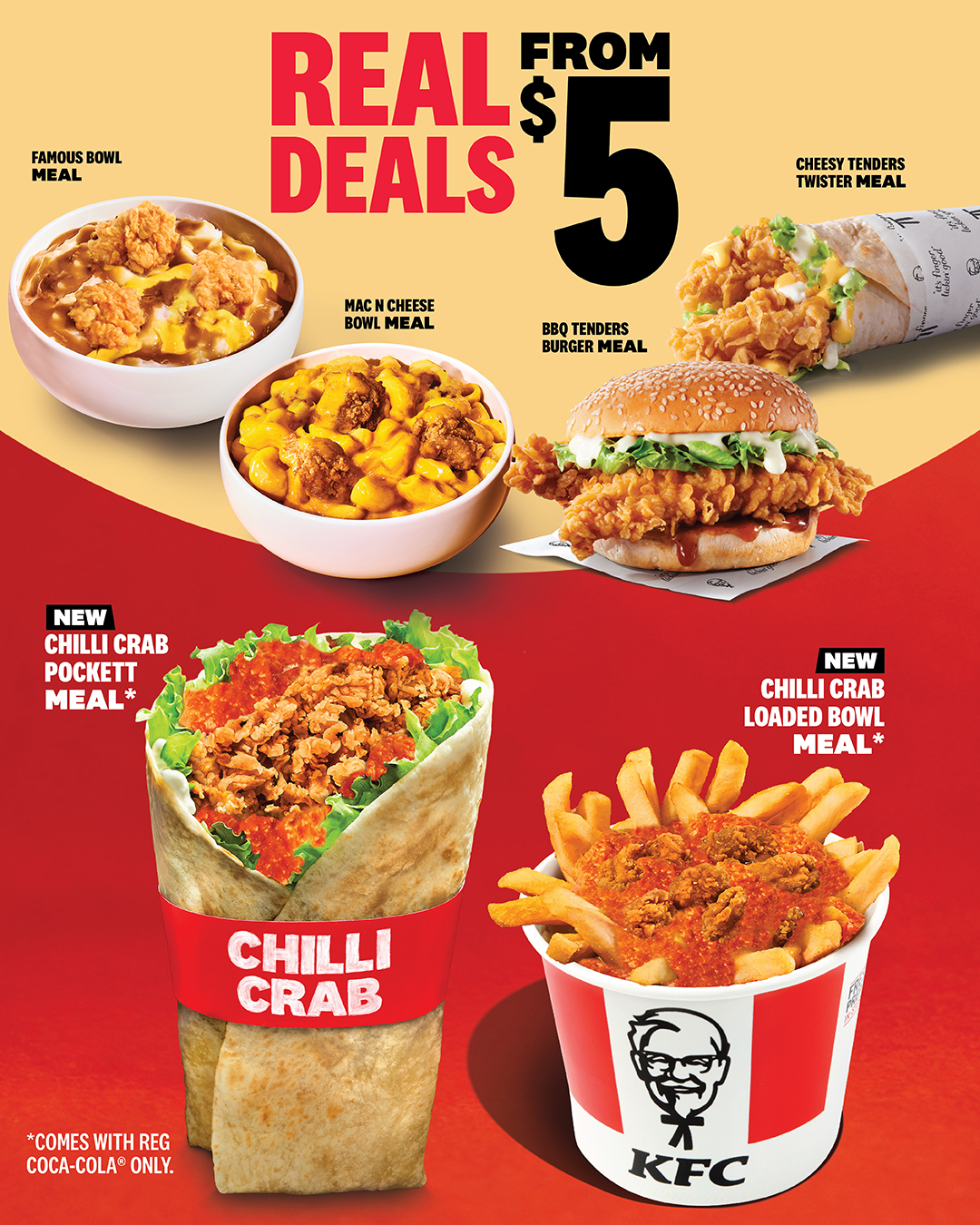 KFC Singapore Brings Back Chilli Crab Flavours with $6 Pockett and ...