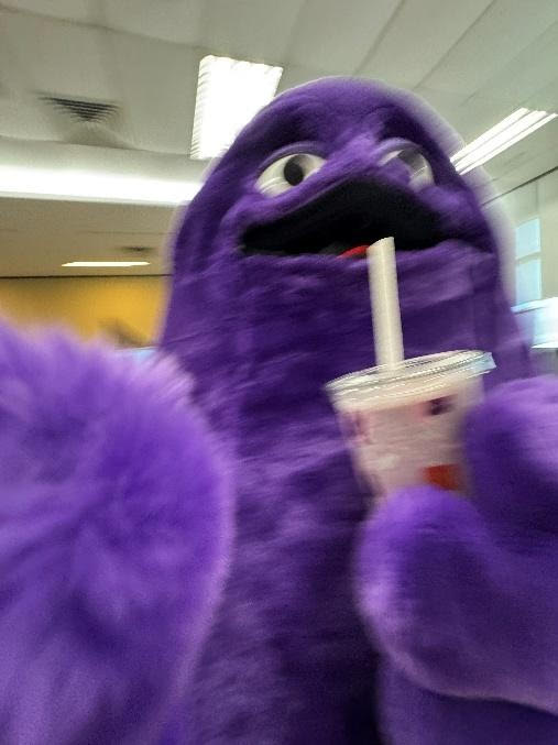 McDonald’s Singapore Teases Grimace’s Favourite Purple Shake May Soon ...