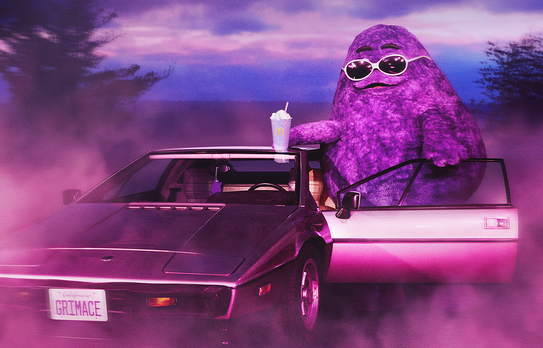 McDonald’s Singapore Teases Grimace’s Favourite Purple Shake May Soon ...