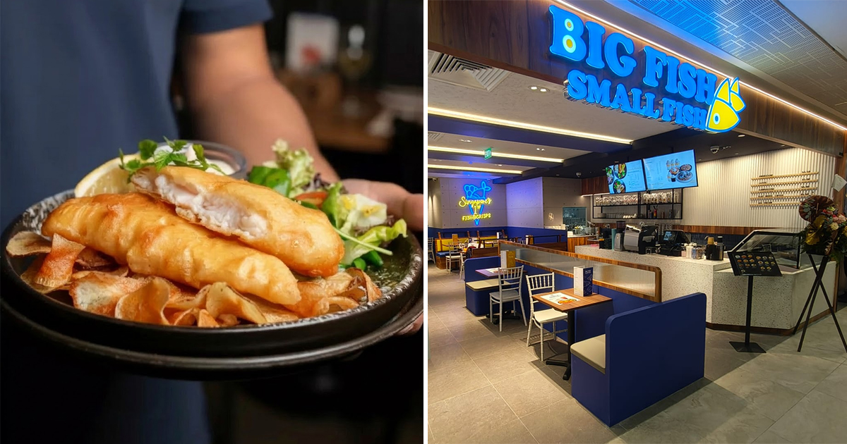 Big Fish Small Fish Offering 50% OFF Total Bill Promo Across All ...