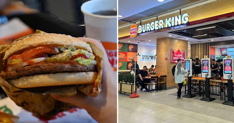 Burger King Singapore Offers $4.90 Whopper Meal Deal with Drink Using ...