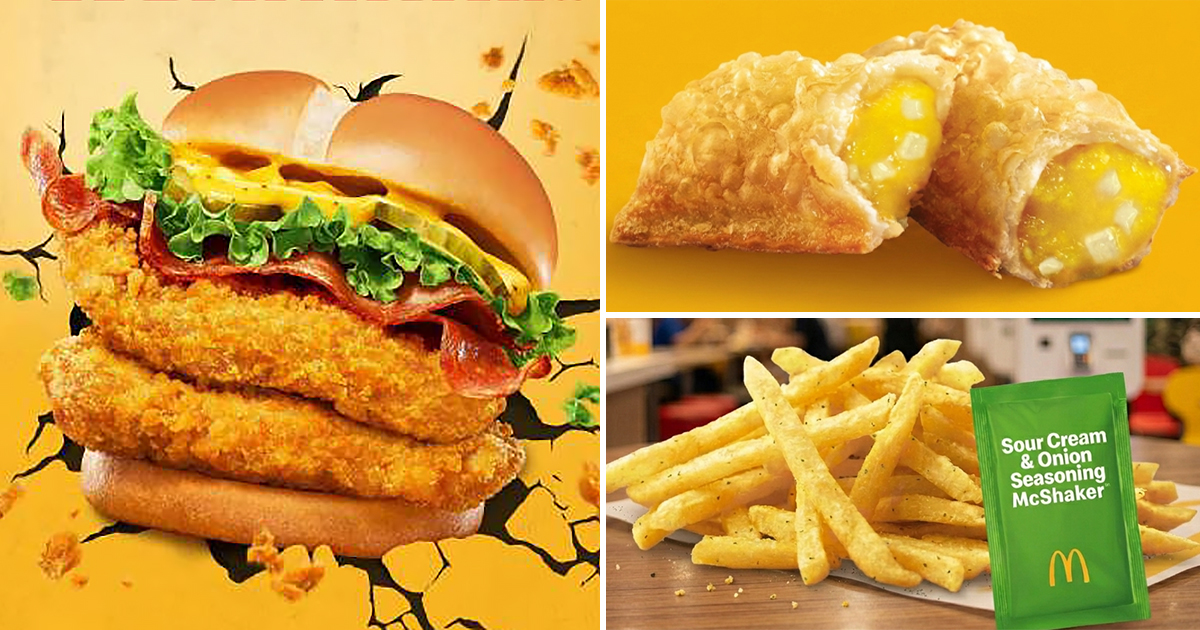 McDonald’s Launches Honey Mustard McCrispy Burger with New Sides ...