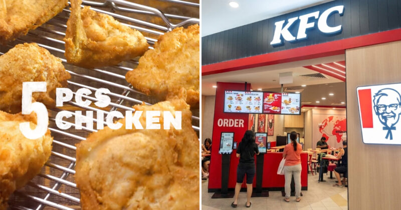 KFC Singapore Extends 5pc $9.95 Chicken Tuesday Deal for One More Day ...