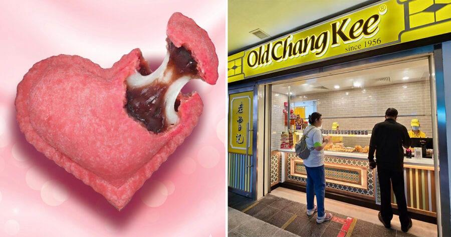 Old Chang Kee Launches Pink Heart-Shaped Red Bean Mochi’O at $2.60 for ...