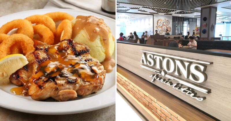 ASTONS Singapore Offering $0.21 Chargrilled Chicken with 2 Sides for ...
