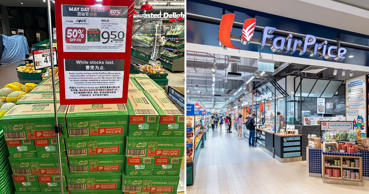 FairPrice Offering 50% OFF 24-Pack MILO Activ-Go UHT Multipacks at $9. ...
