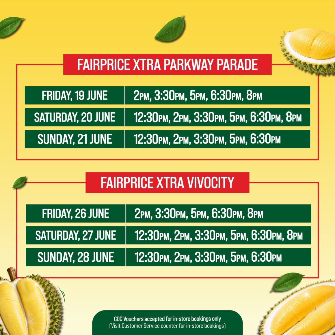 FairPrice Xtra Bringing Back All-You-Can-Eat Durian Buffet This June ...
