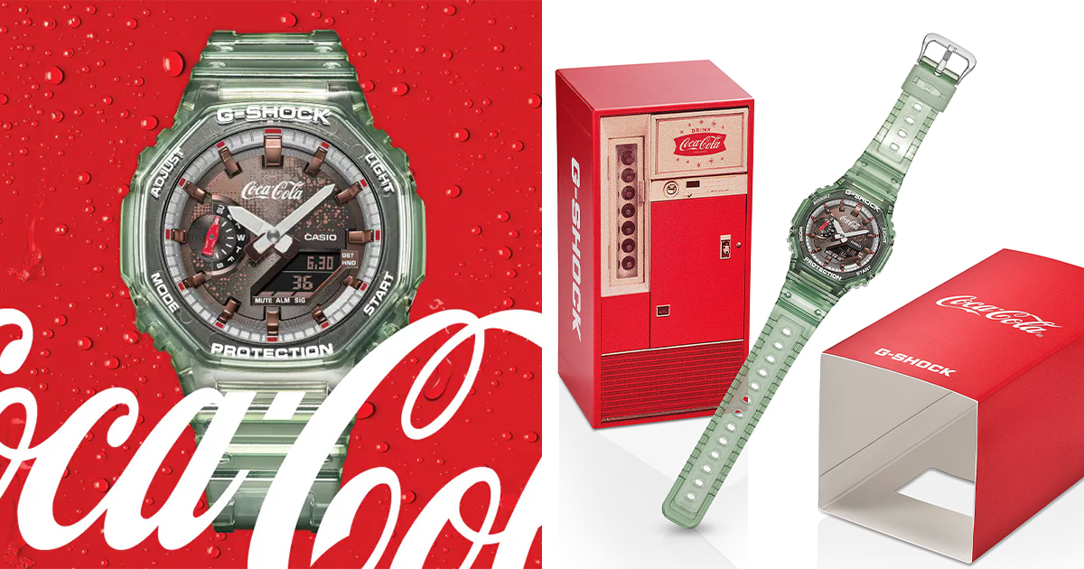 G-SHOCK x Coca-Cola 140th Anniversary Watch Lands in Singapore, Online ...