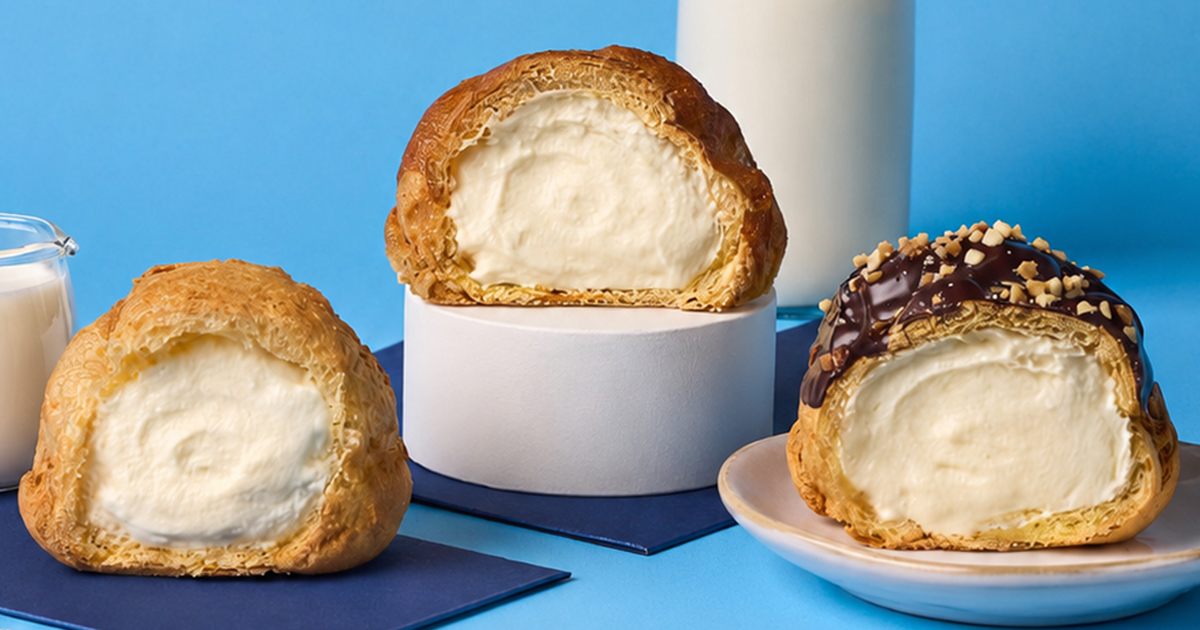 Beard Papa’s Launches New Hokkaido Milk Cream Puff in Singapore This ...