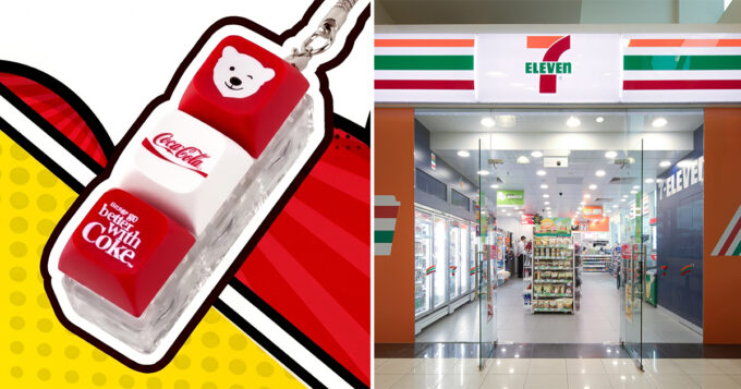 7-Eleven Singapore Giving FREE Exclusive Coca-Cola Keycap Fidget ...