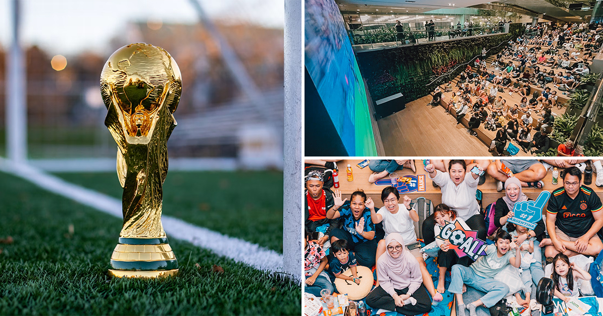 Watch Every FIFA World Cup 2026 Match Live at Changi Airport With FREE ...