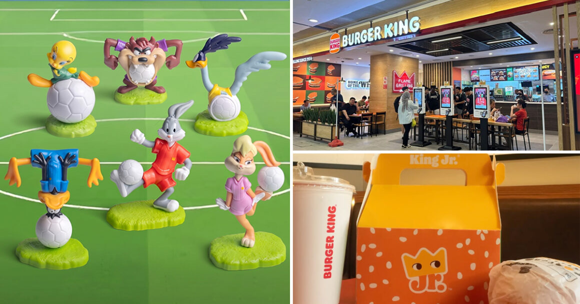 Burger King Singapore Launches Looney Tunes Football-Themed Toys in ...