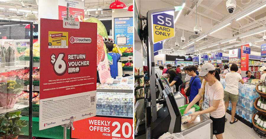 FairPrice Gives FREE S$6 Return Voucher for Every S$60 Spent Using ...